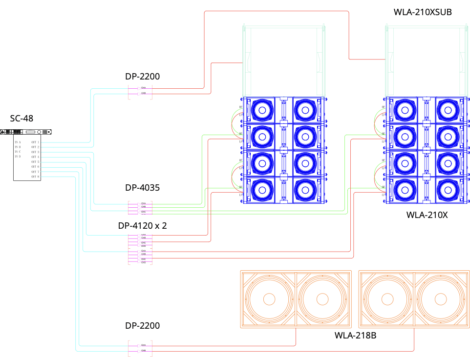Wharfedale Pro WLA-210X Passive Line Array System - Credible Sounds